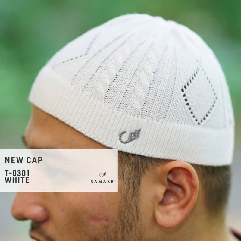 Peci Kupluk Putih Samase yang Modern dan Kekinian
