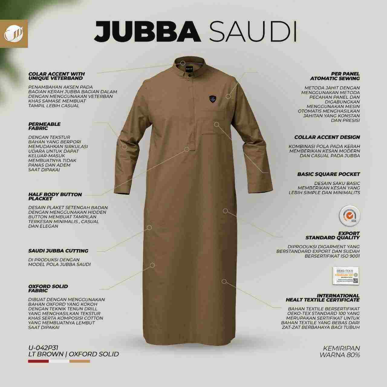 Cari Merk Jubah Saudi yang Bagus? Samase Aja!