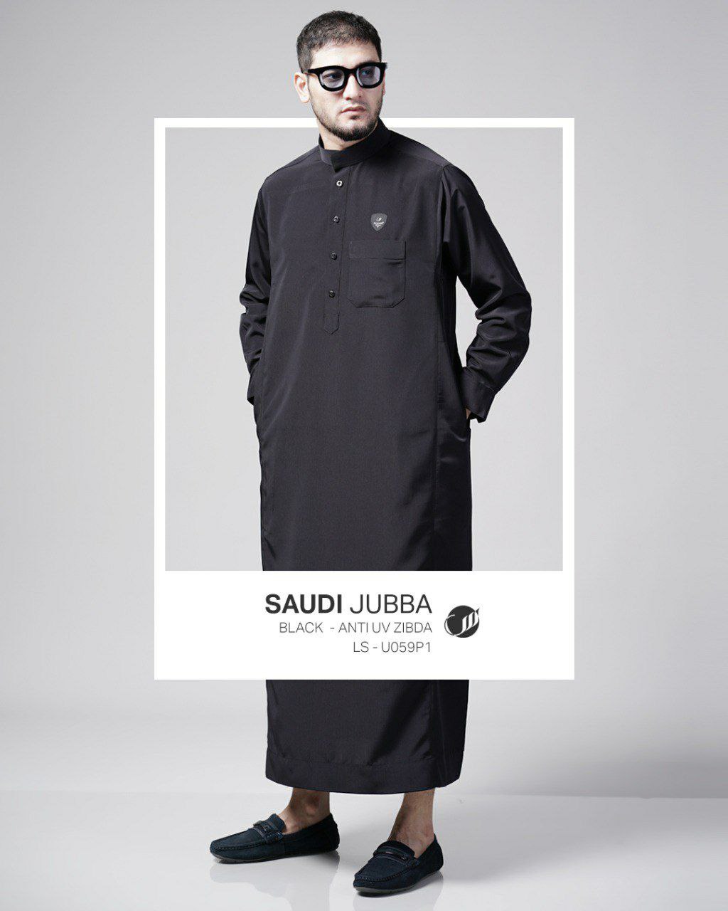 Jubah Arab Warna Hitam untuk Menemanimu Beribadah