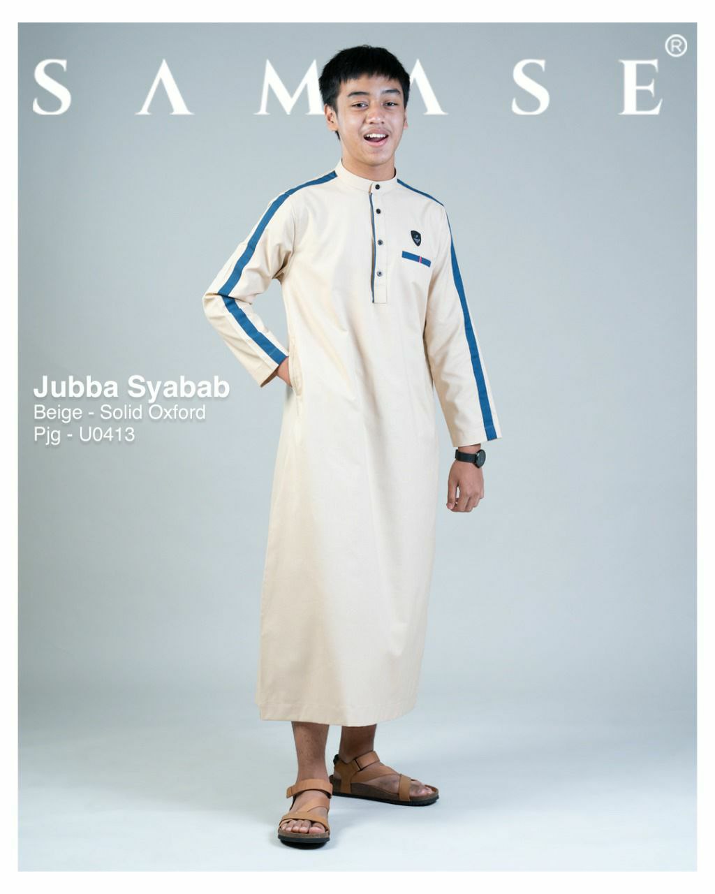 Koleksi Baju Jubah Pria Modern Brand Samase